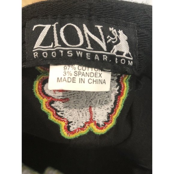 Zion Rootswear | Accessories | Rare Htf Bob Marley Embroidered Stretch ...